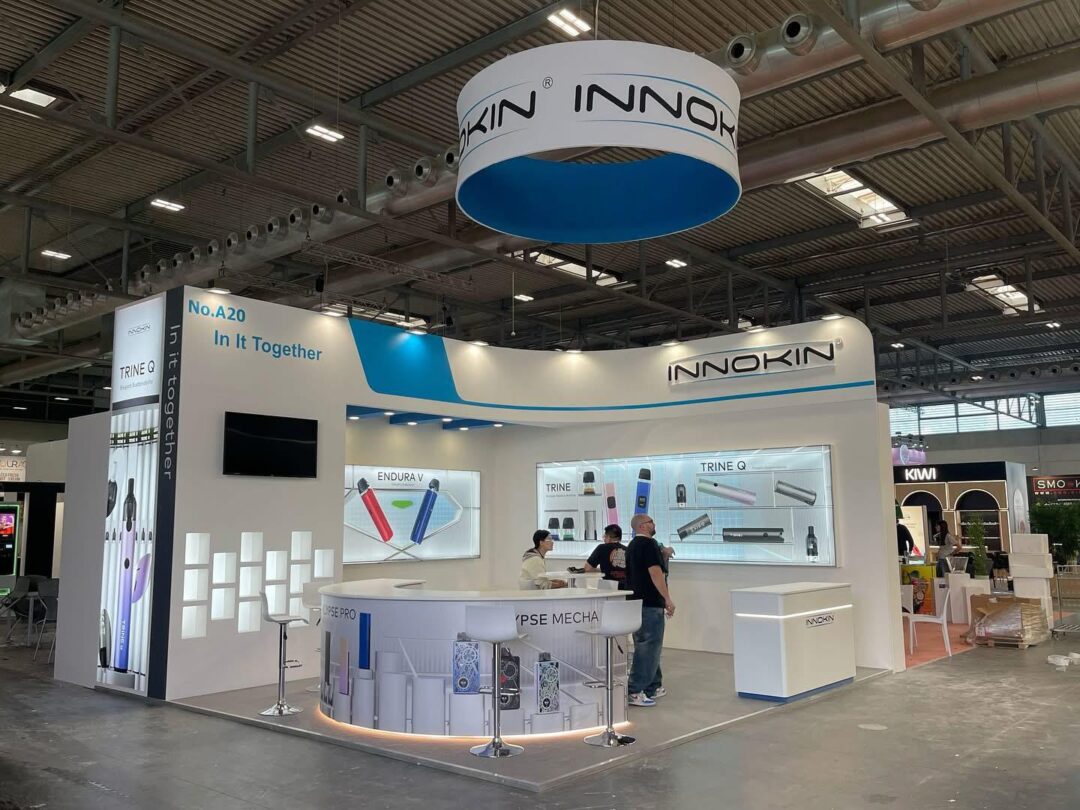 2-Side Open Exhibition Stall Design for Maximum Engagement